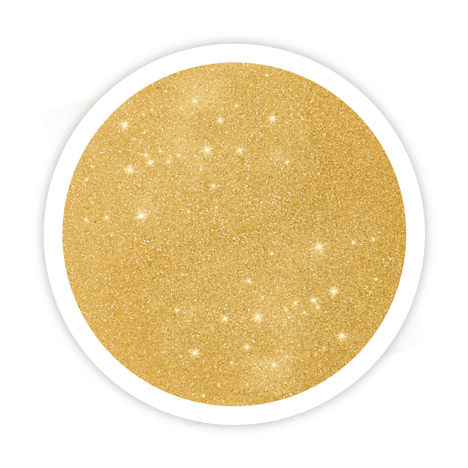 Gold Shimmer Wedding Sand Sample - Sandsational Sparkle