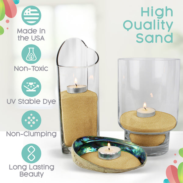 Tan Wedding Sand - Sandsational Sparkle